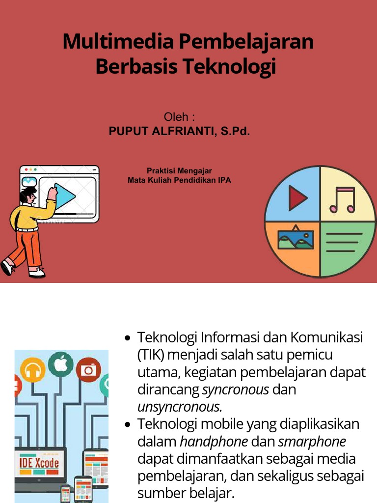 Multimedia Pembelajaran - PPT - Compressed | PDF | Karier & Perkembangan | Ilmu Sosial