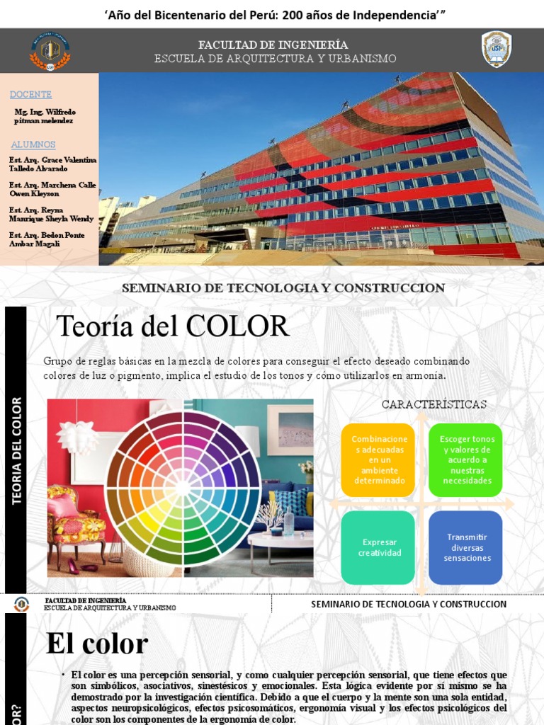 Seminario de Tecnologia - COLORES | PDF