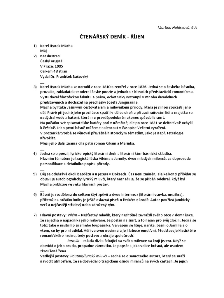 Karel Hynek Mácha | PDF