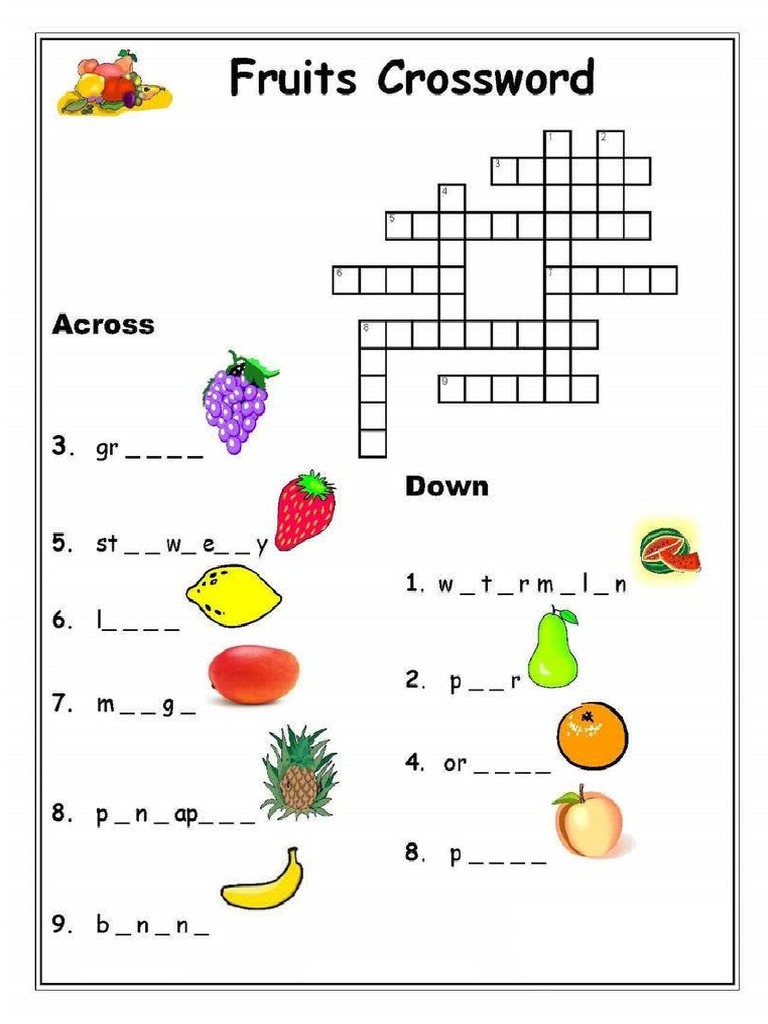TTS Fruits | PDF