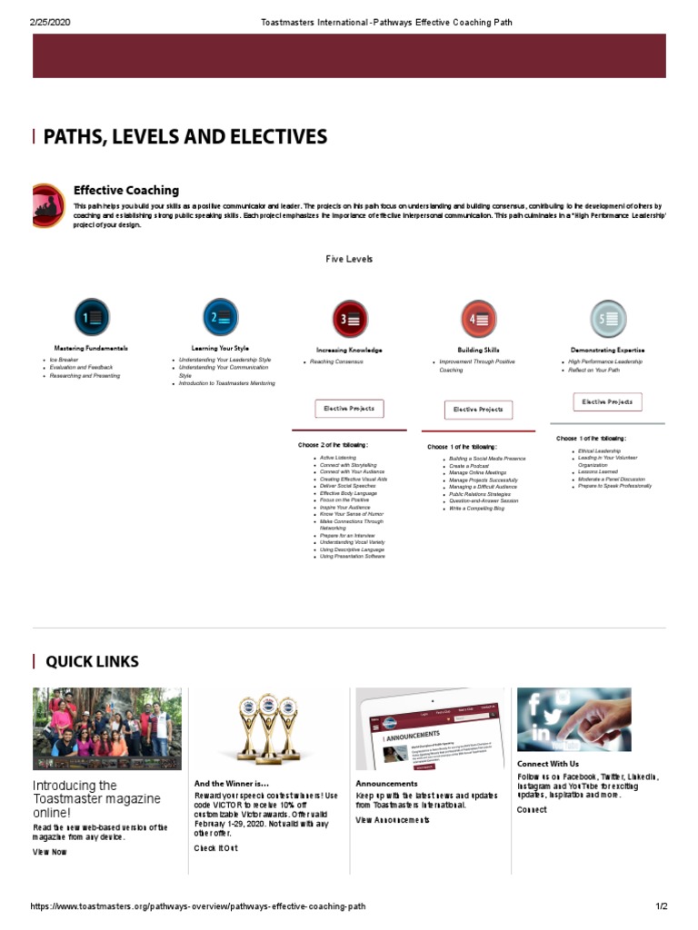 Effective Coaching Path | PDF | Leadership | Communication