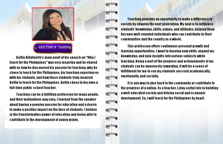 Reflection Ted Talk Villafuerte | PDF | Career & Growth