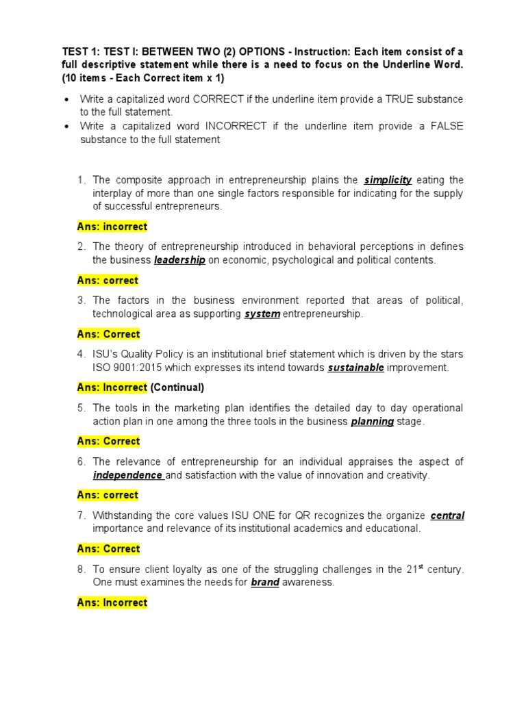 Final Reviewer Entrep | PDF | Entrepreneurship | Business