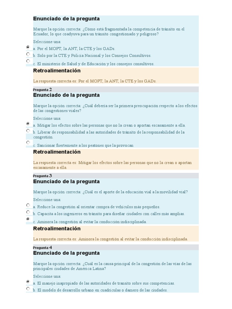 Enunciado de La Pregunta | PDF