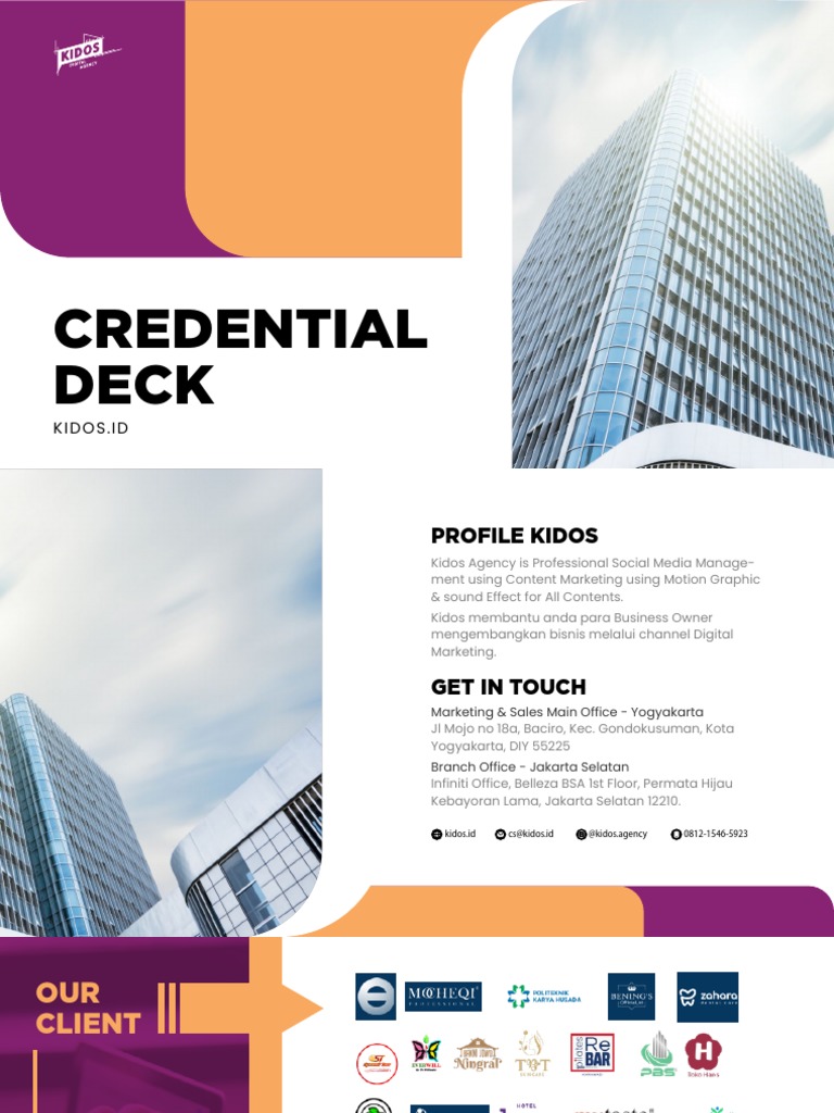 Credential Deck KIDOS Agency 2023 | PDF