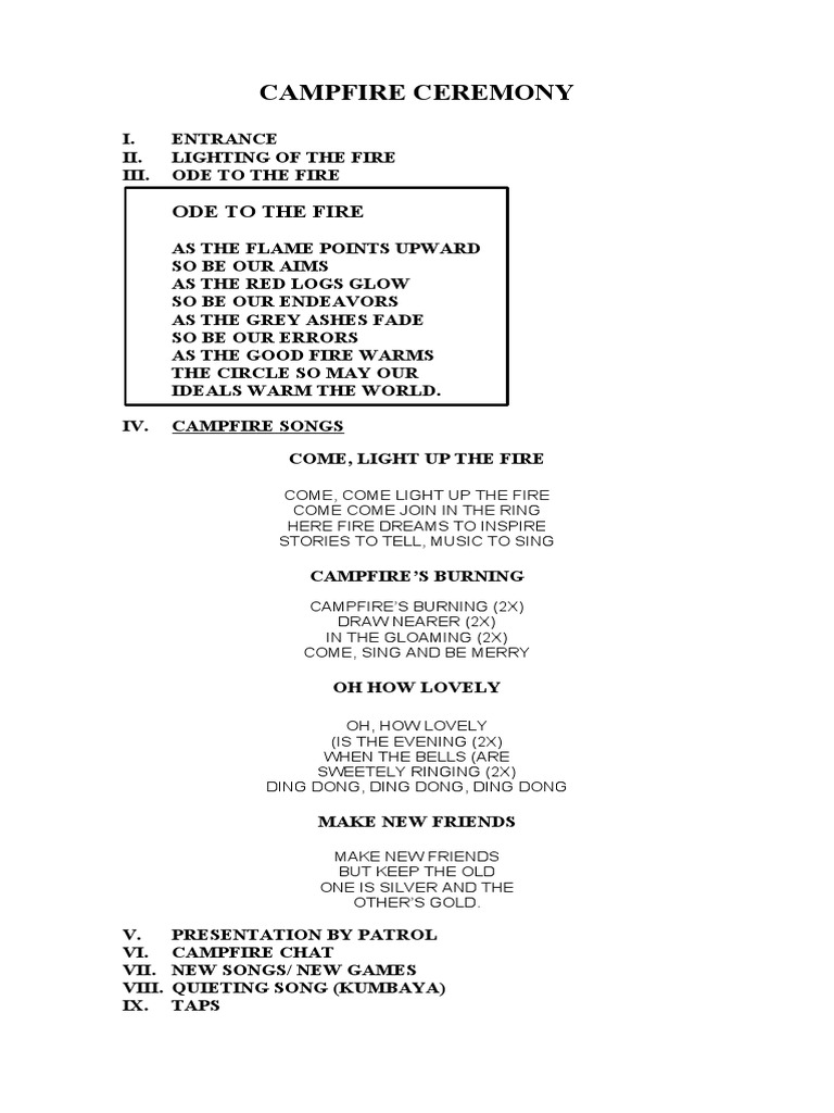 CAMPFIRE-CEREMONY-2 | PDF