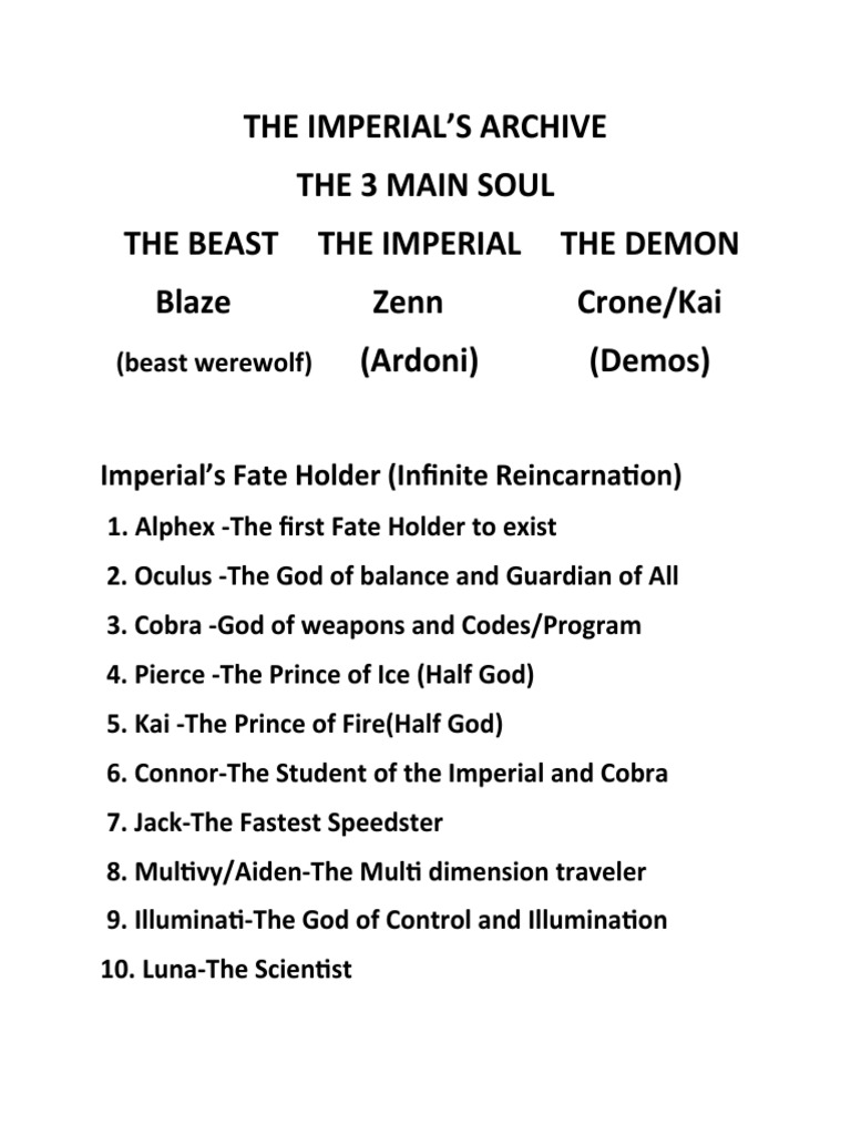 THE IMPERIAL Archive Dsdsdasdadwdaw | PDF