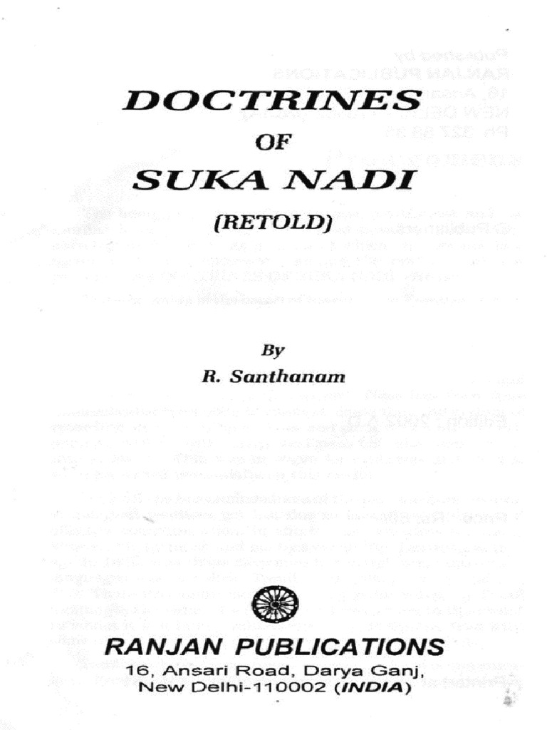 Doctrines of Suka Nadi Explained | PDF | Planets In Astrology | Ancient ...