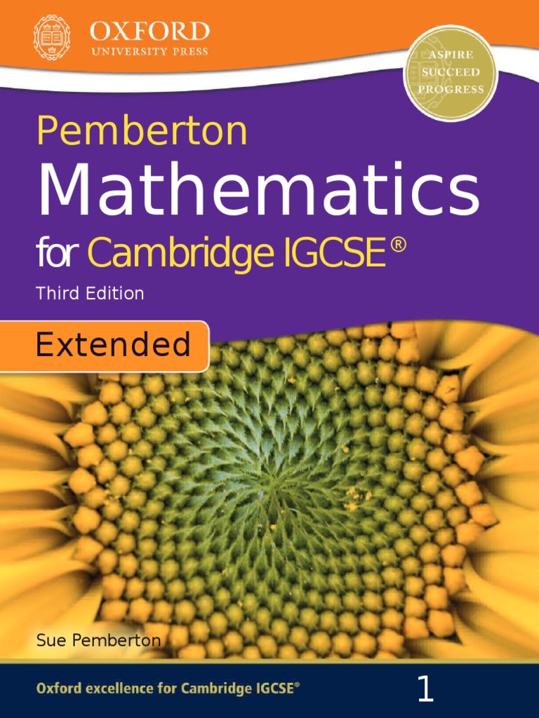 Cambridge IGCSE Math by Pemberton | PDF