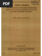 Is 2131 - 1981 (Reaffirmed2021) - Standard Penetration Test | PDF