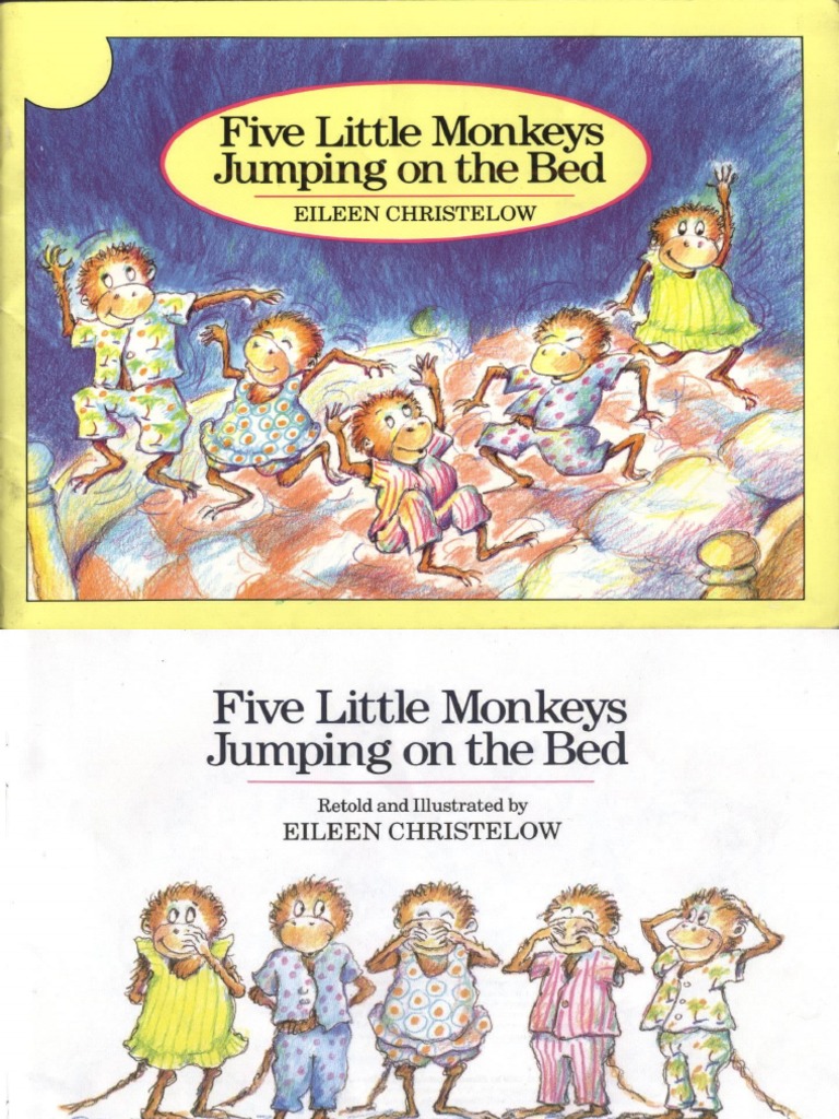 Five Little Monkeys Bedtime Story | PDF | Science & Mathematics | Young ...