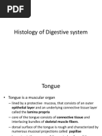 Histology of Git | PDF | Epithelium | Human Digestive System