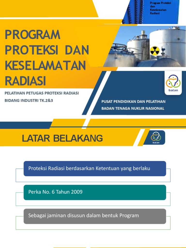 Pelatihan Proteksi Radiasi Industri | PDF | Komputer