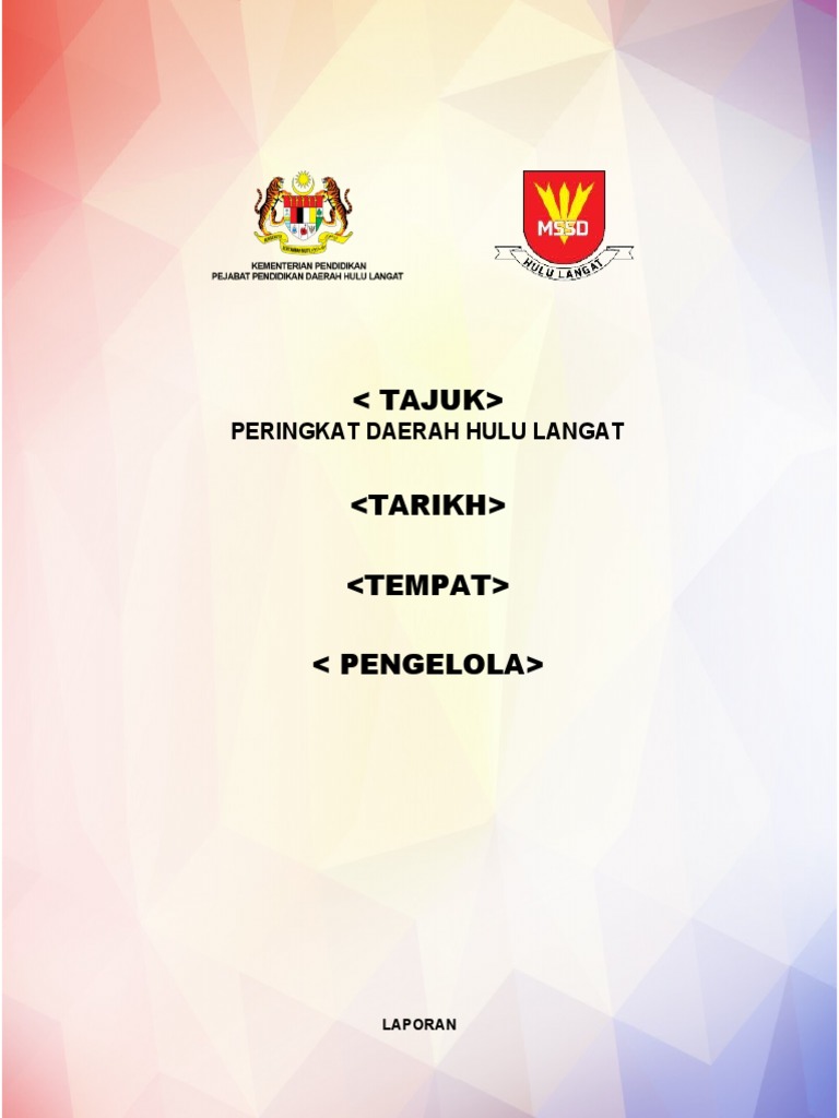 Contoh Format Dokumentasi Pertandingan MSSD | PDF