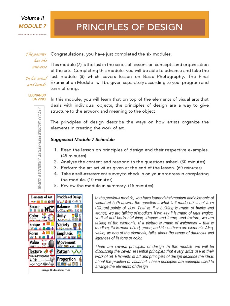 Module 7 Artapp | PDF | Paintings | Composition (Visual Arts)