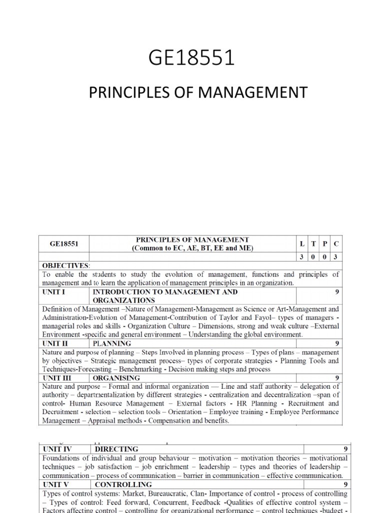 GE18551-POM UNIT-1 (Partial) | PDF
