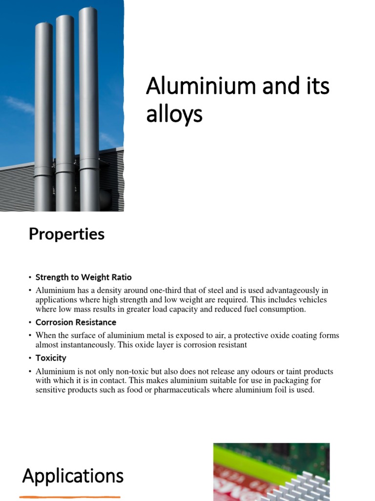 Aluminium, Copper and Its Alloys | PDF | Bronze | Brass