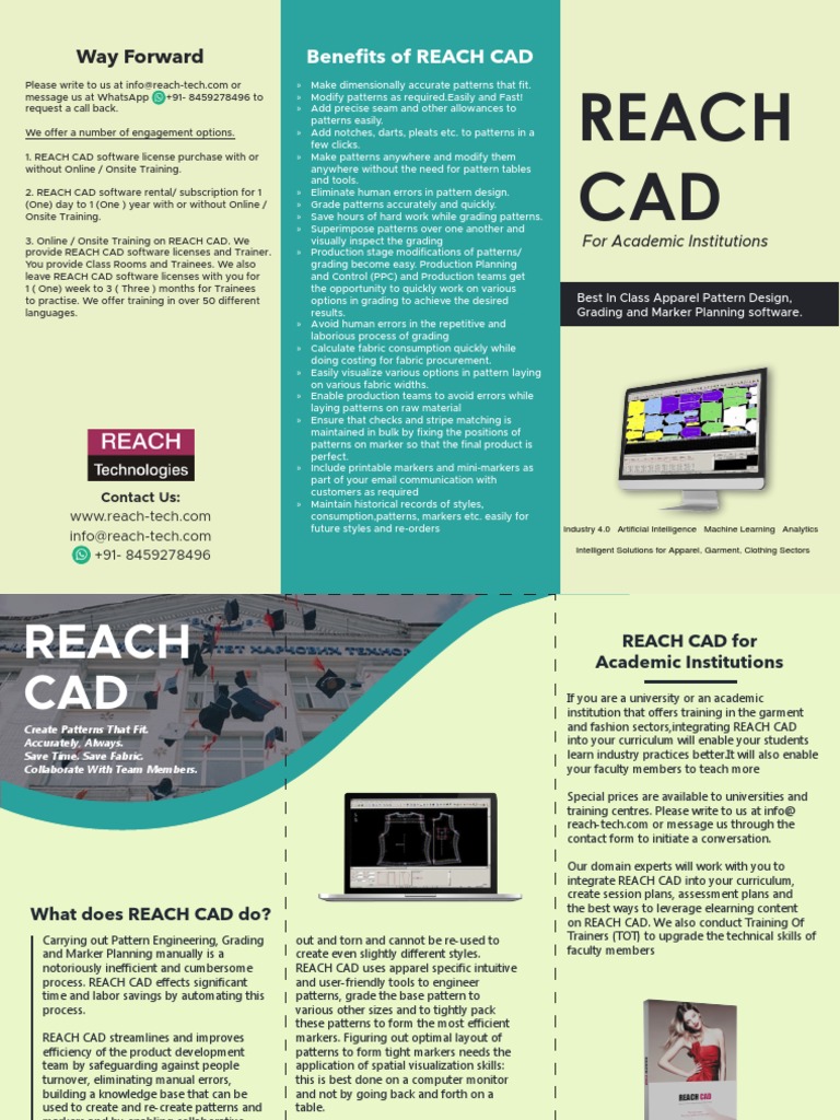 REACH CAD For Academic Institution | PDF | Computers | Technology & Engineering
