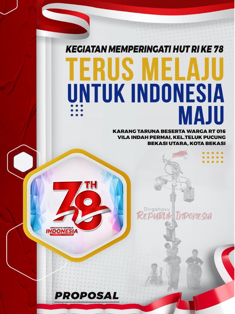 HUT RI ke-78: Acara RT 016 RW 036 | PDF