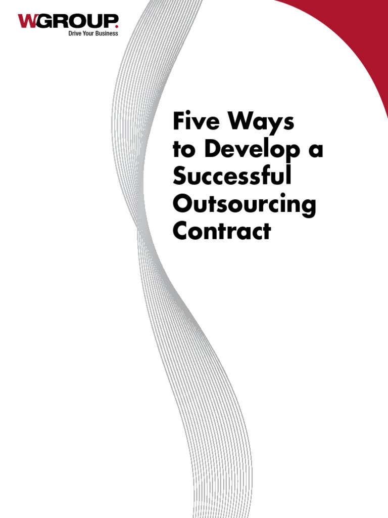 WGroup Perspective 5 Ways To Develop A Successful Outsourcing Contract ...