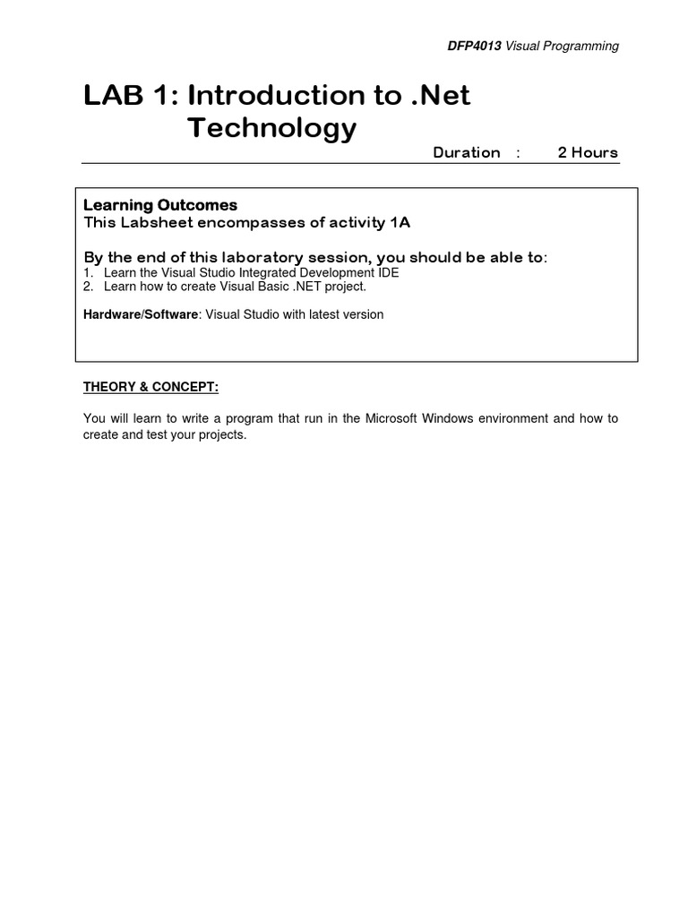 Lab 01 Intro To Pdf