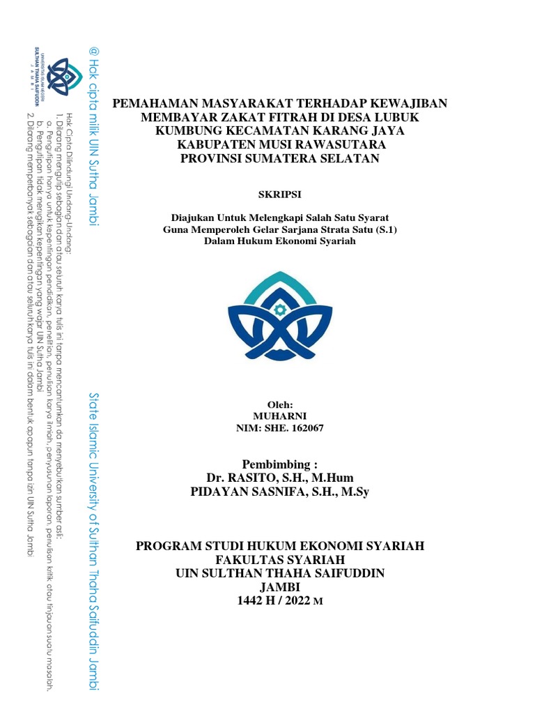 Skripsi Muharni | PDF