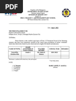 Department of Education: REQUEST FOR FORM 137/SF10 (Learner's Permanent Record) | PDF