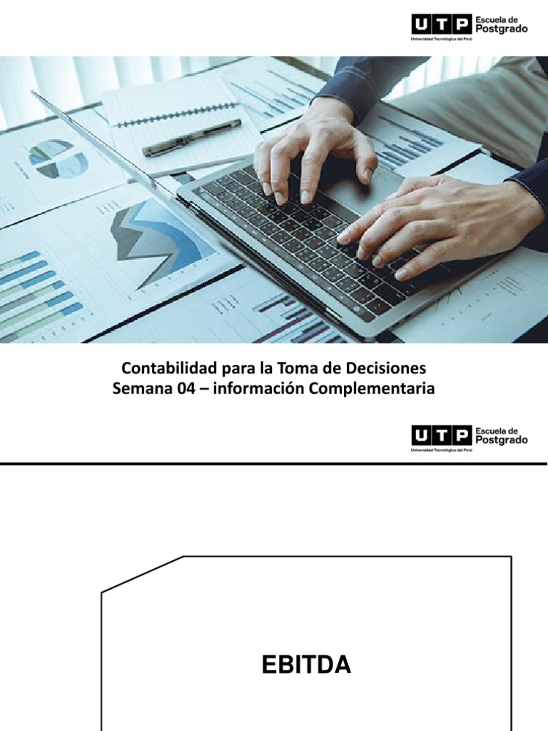 PPT U4-2 - Información Complementaria EBITDA | PDF