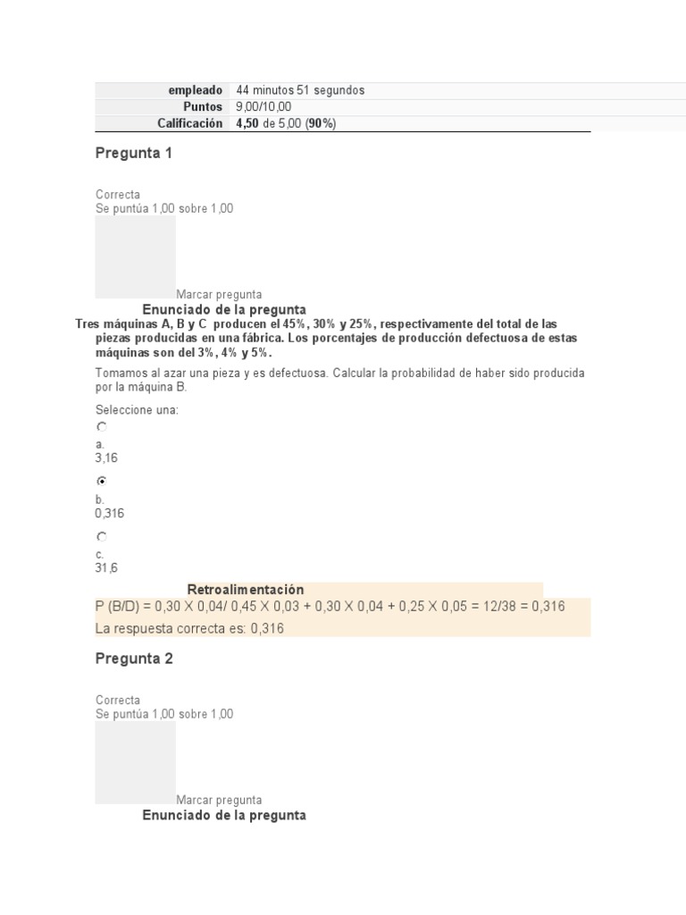 Evaluacion 2 Estadistica Descriptiva | PDF | Métodos y materiales de enseñanza