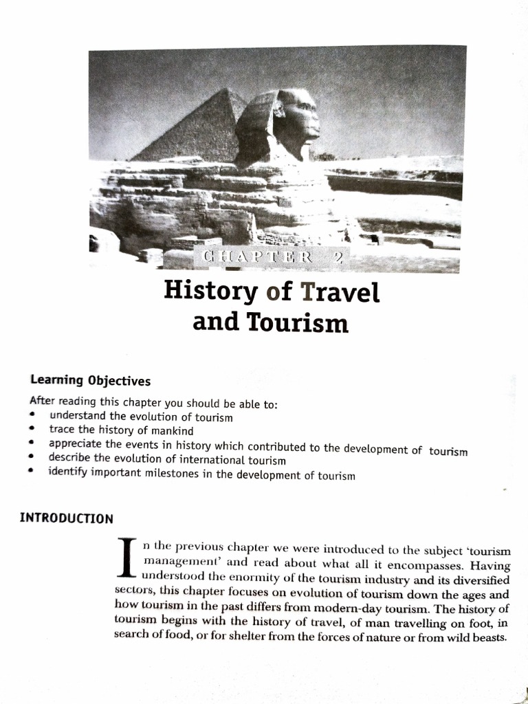 Evolution of Travel and Tourism History | PDF | Tourism | Industrial ...
