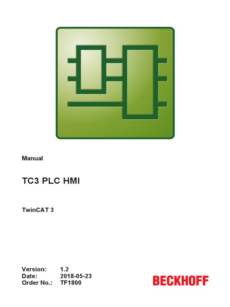 TF1800 TC3 PLC Hmi en | PDF | Booting | Programmable Logic Controller