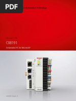 CX8190 Embedded PC Manual v1.8 | PDF | Computer Security | Security