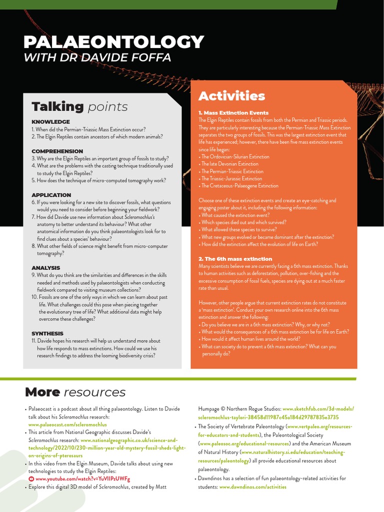 Understanding Mass Extinctions and Fossils | PDF | Social Science ...