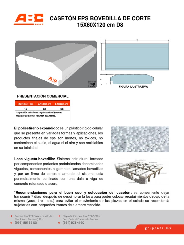 FICHA-CASETÓN-15x60x120-cm-D8 | PDF