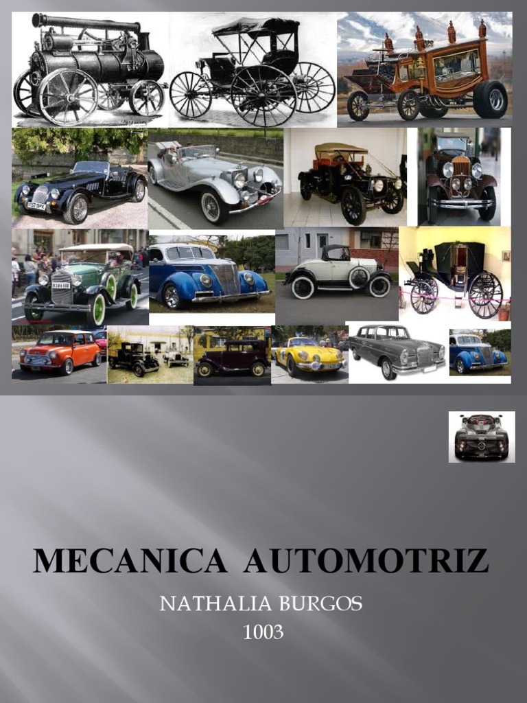 Historia Mecanica Automotriz-Presentacion | PDF
