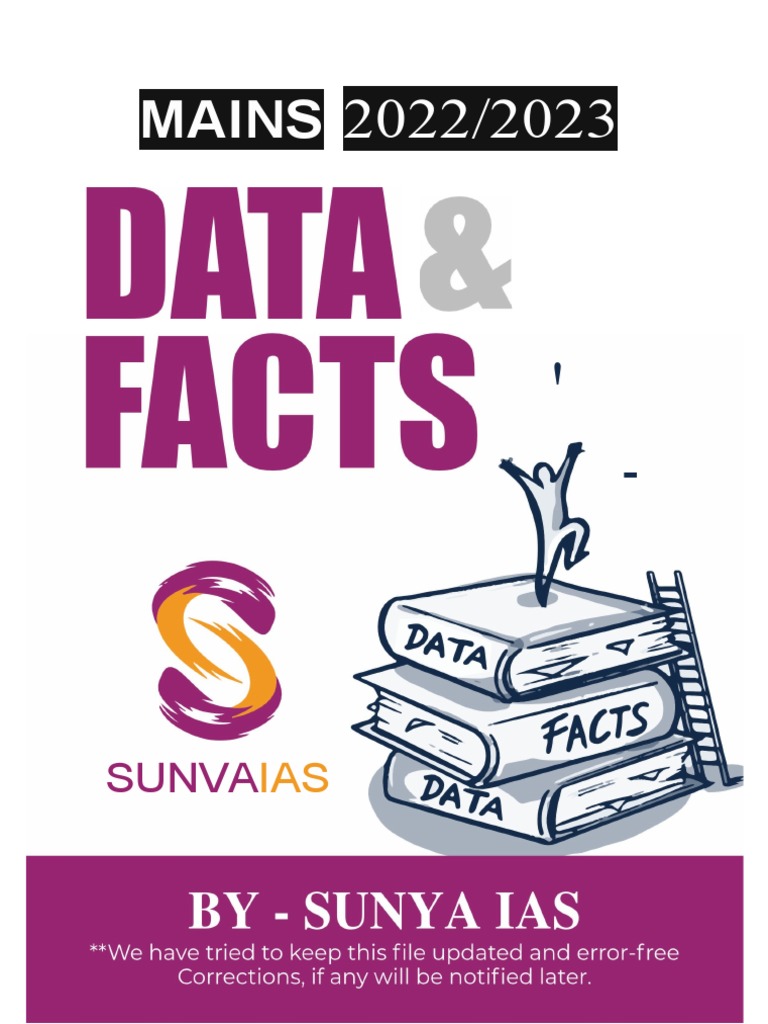 Data & Facts - Sunya IAS - 2022 2023 | PDF