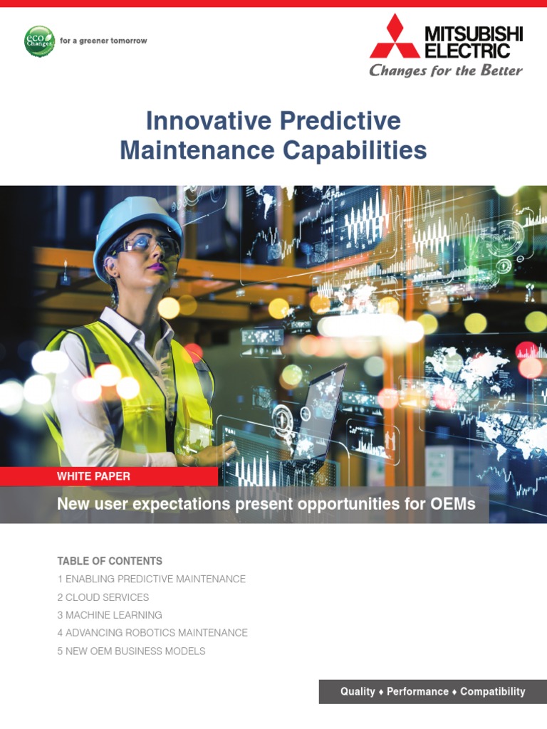 White Paper Innovative Predictive Maintenance Capabilities | PDF