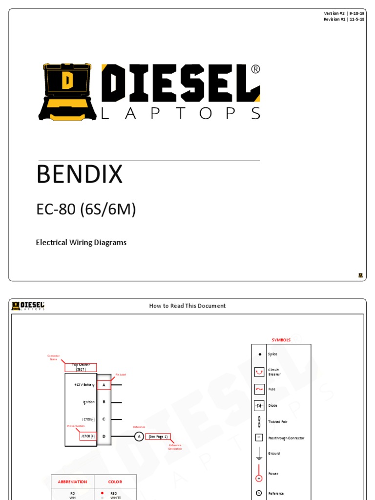 Bendix ABS - EC-80.Dual Rear Axle Control (6S-6M) | PDF | Manufactured ...