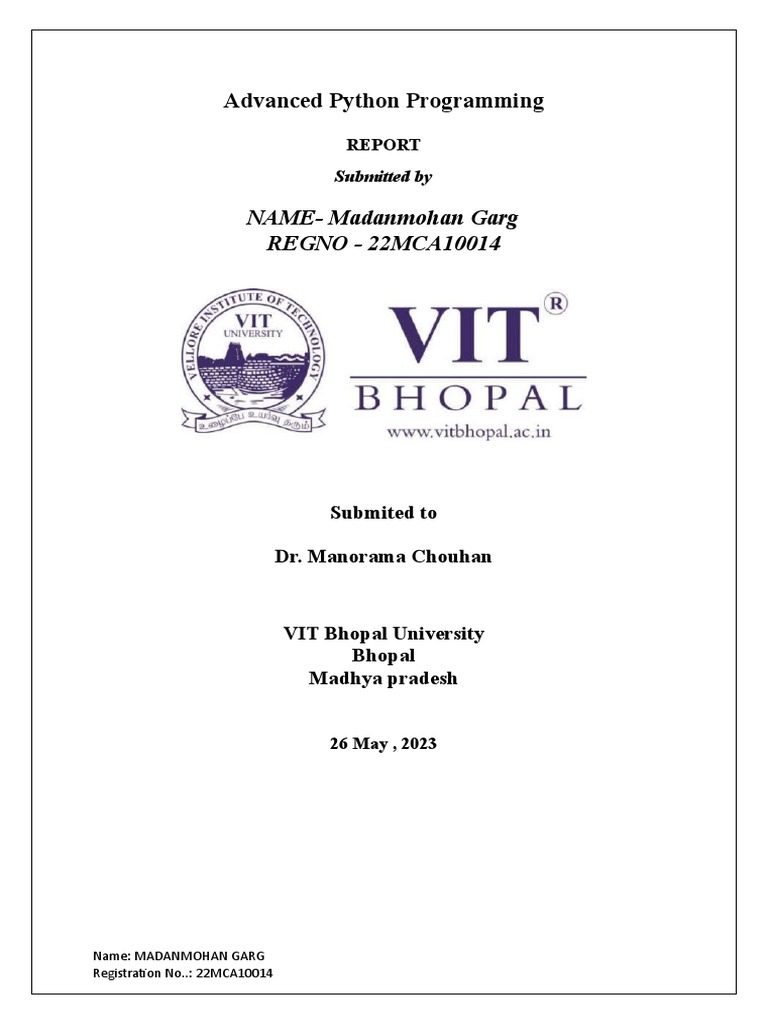 Advanced Python Programming | PDF