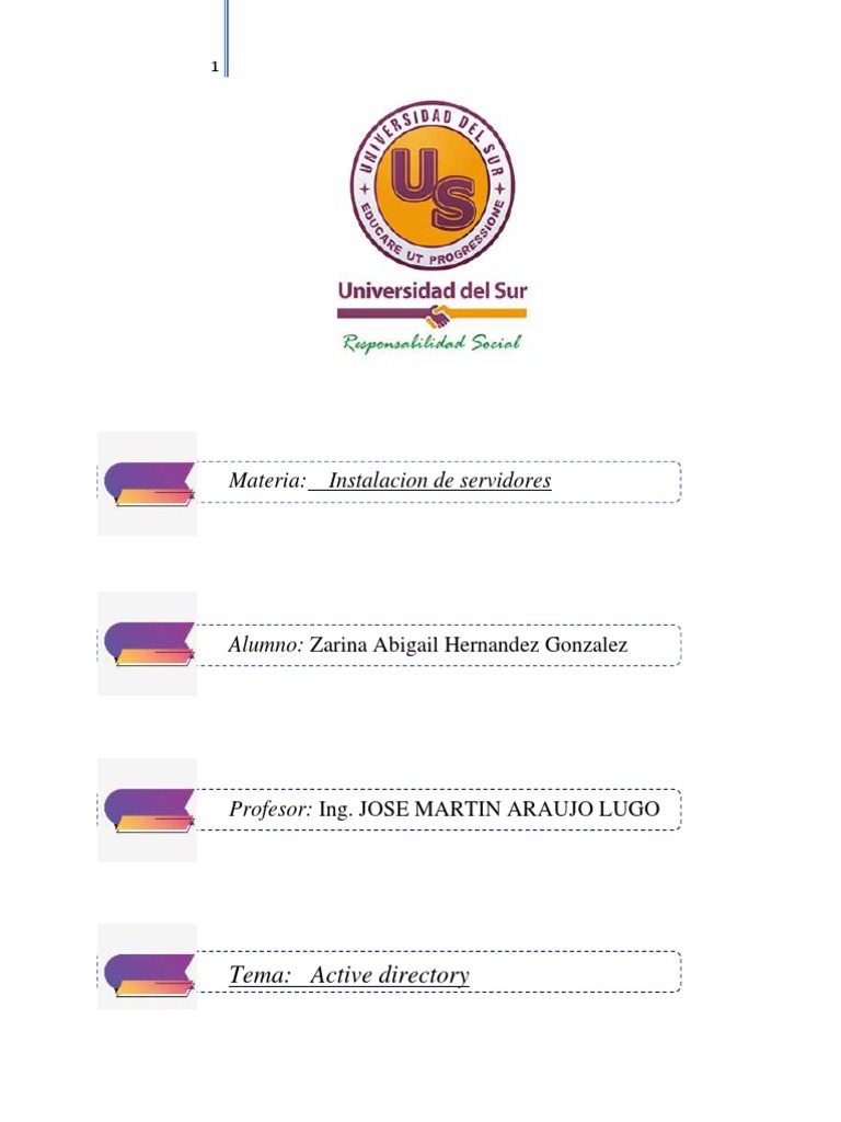 Active Directory | PDF | Directorio Activo | Usuario (informática)