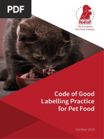 AAFCO Pet Food Labeling Guide TOC | PDF | Foods | Nutrition