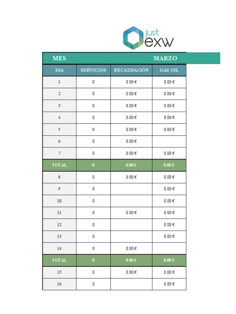 Plantilla Excel Control de Taxi | PDF | Non Renewable Resources | Glassforming Liquids And Melts