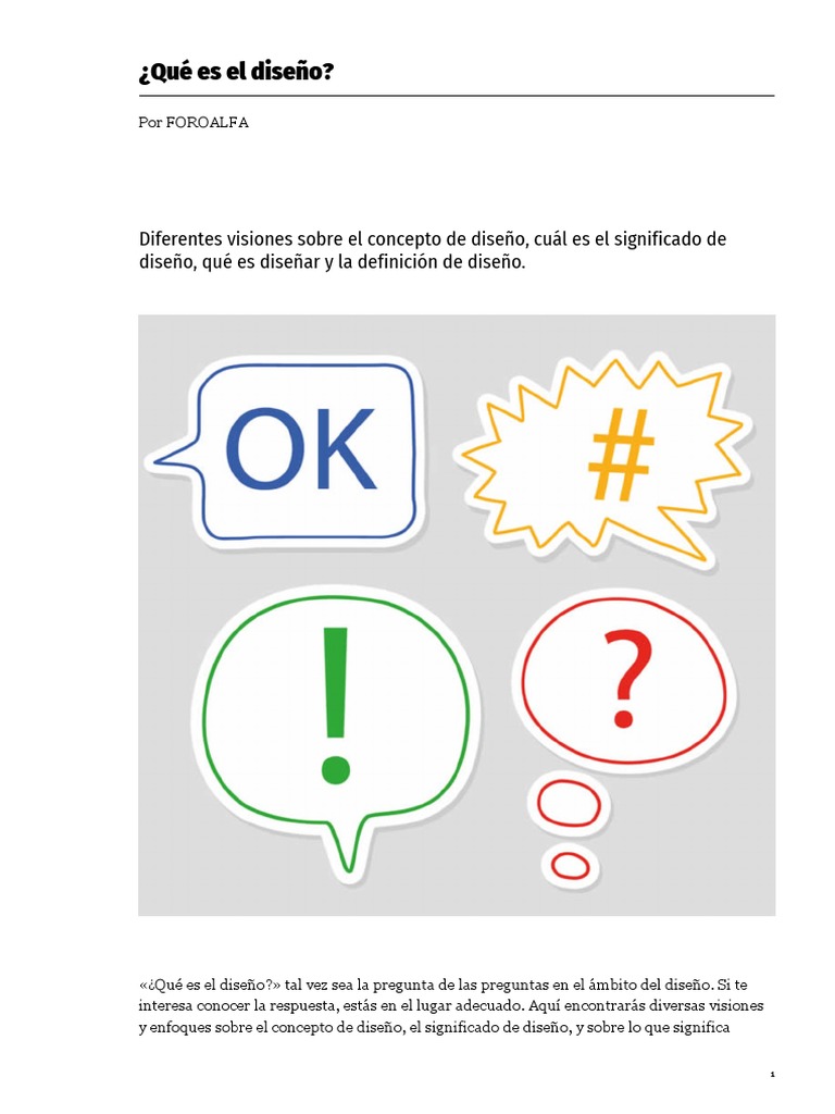 Definición y significado del diseño | PDF | Ciencias sociales | Filosofía