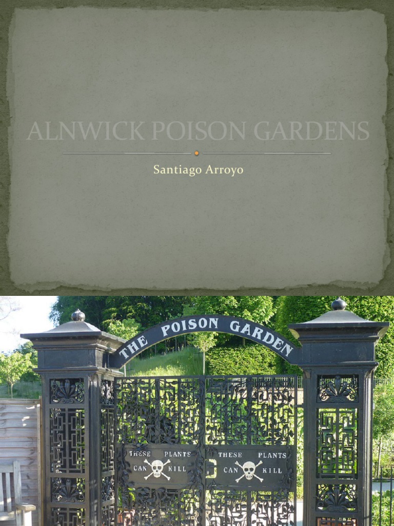 Alnwick Poison Gardens | PDF