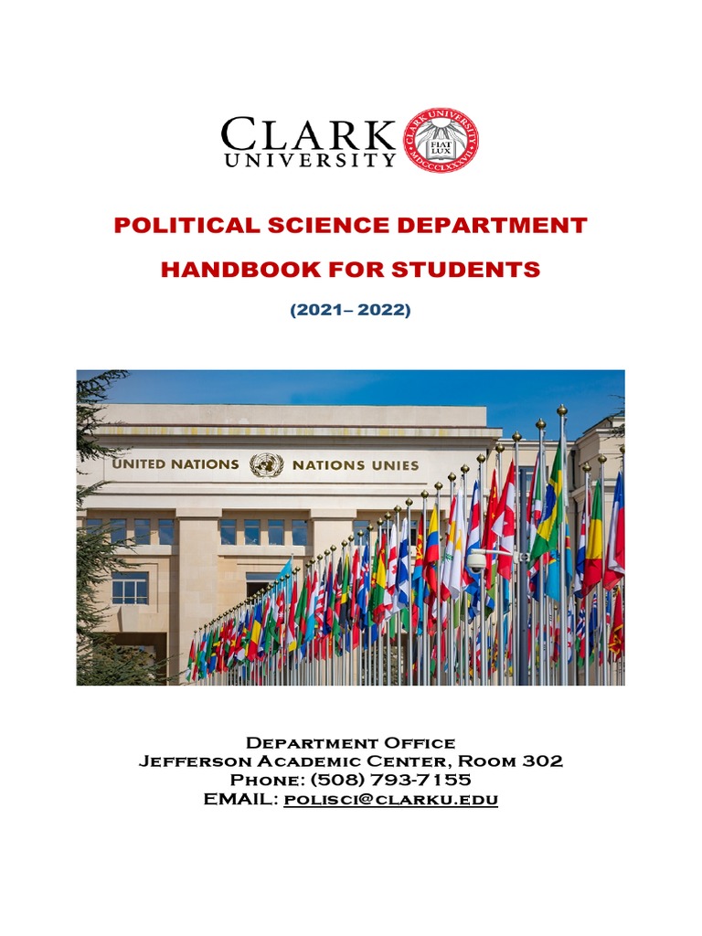 Political Science Handbook 2021 2022 | PDF