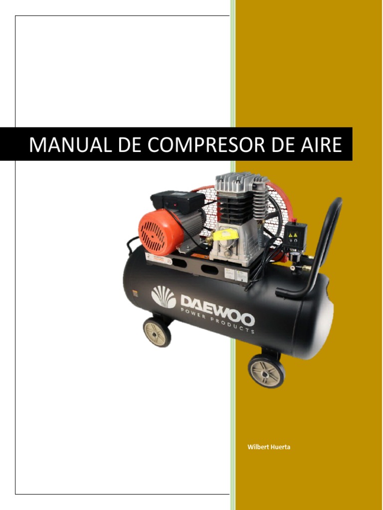 Manual de Compresor de Aire | PDF