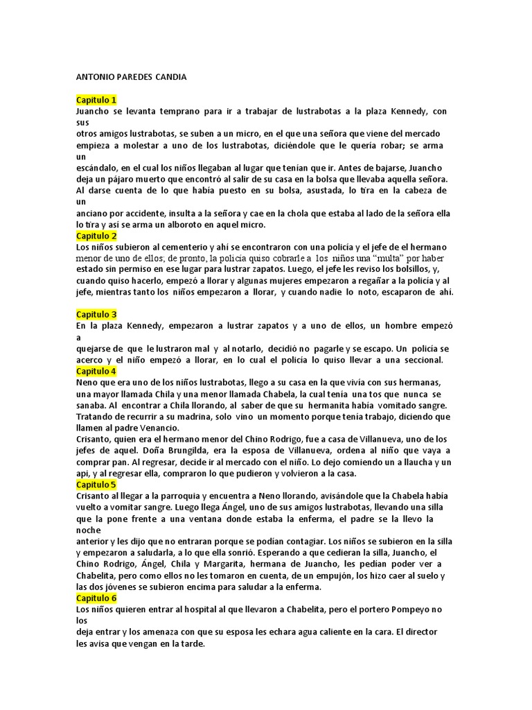 ANTONIO PAREDES CANDIA | PDF