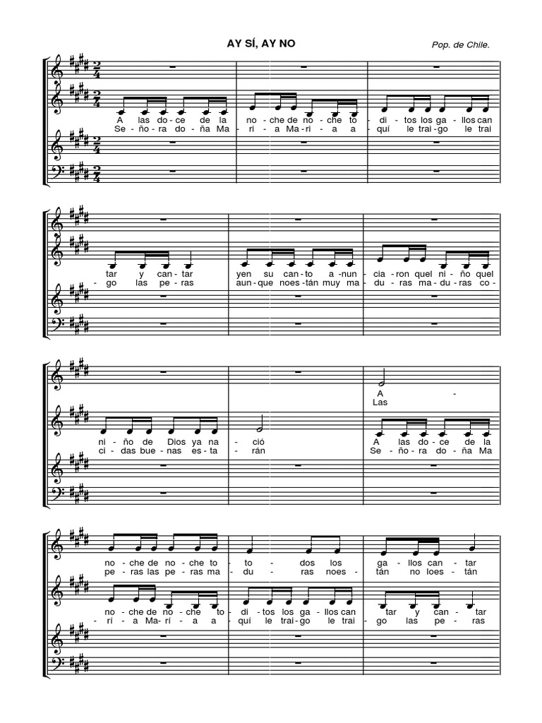 Ay Si Ay No | PDF
