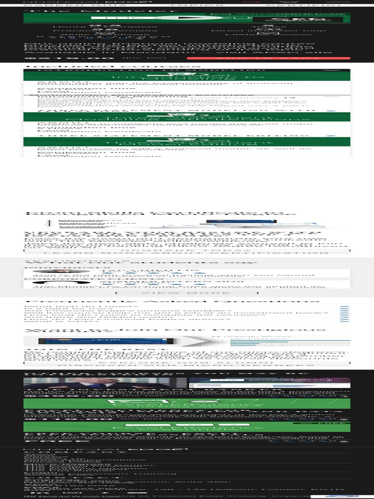Online Financial Modeling Course - Learn Excel Modeling - Financial ...