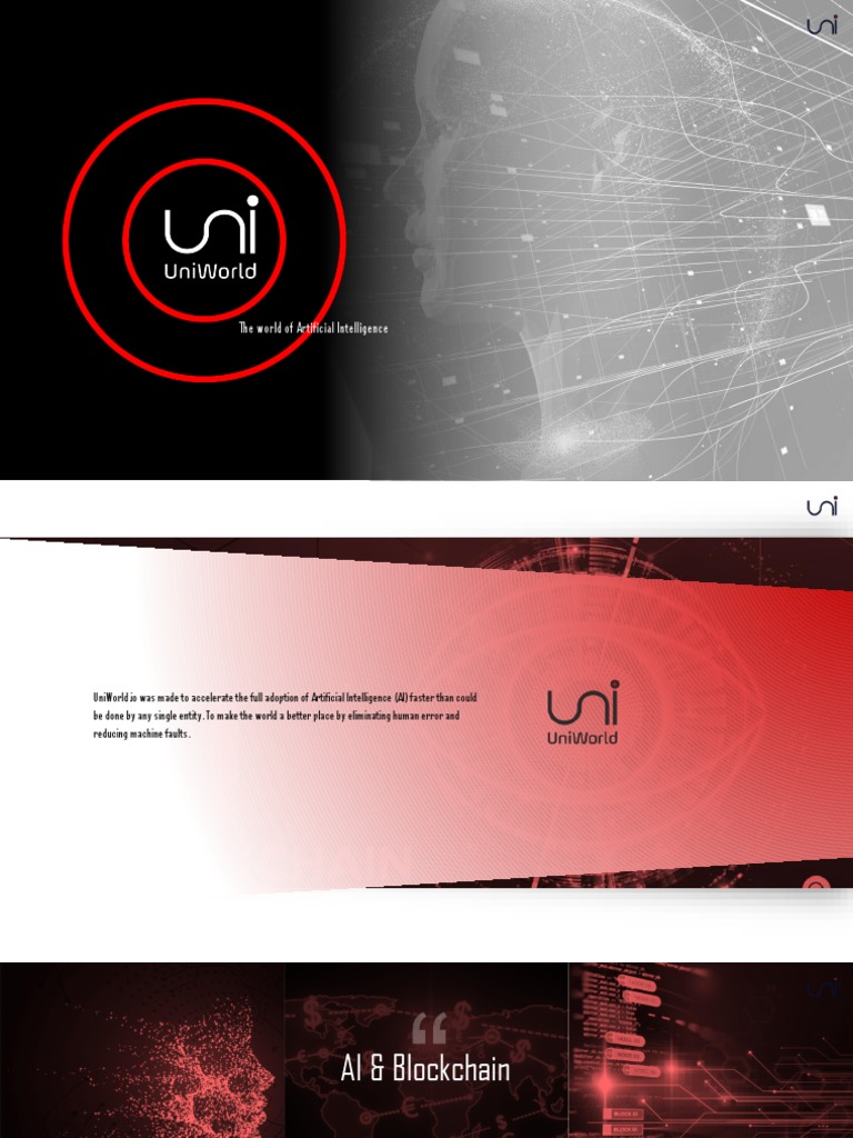 AI & Blockchain Synergies in UniWorld | PDF